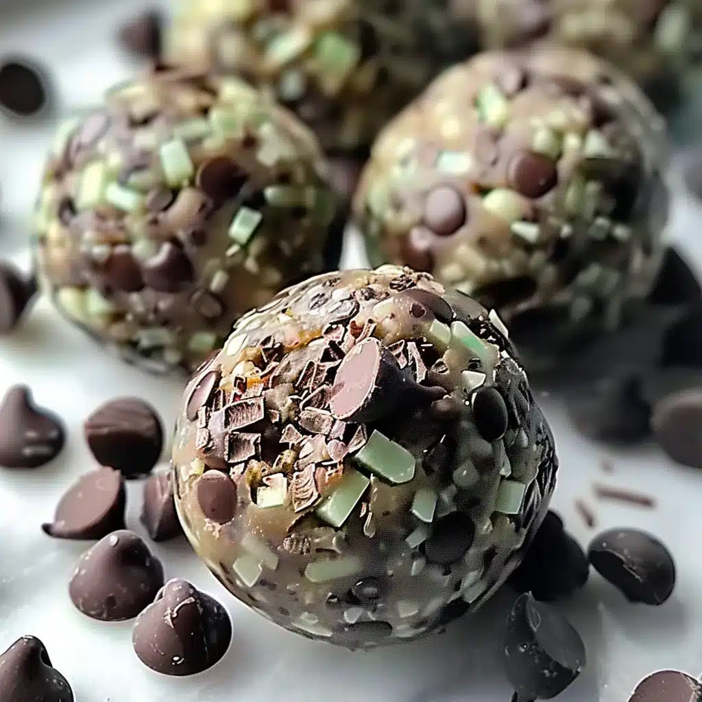 Mint Chocolate Chip Protein Balls - Kitchen Variant